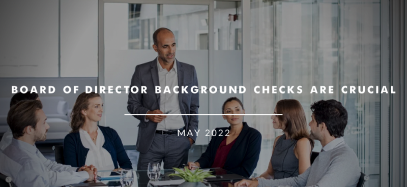 Board of Director Background Checks Are Crucial | Reliable Background ...
